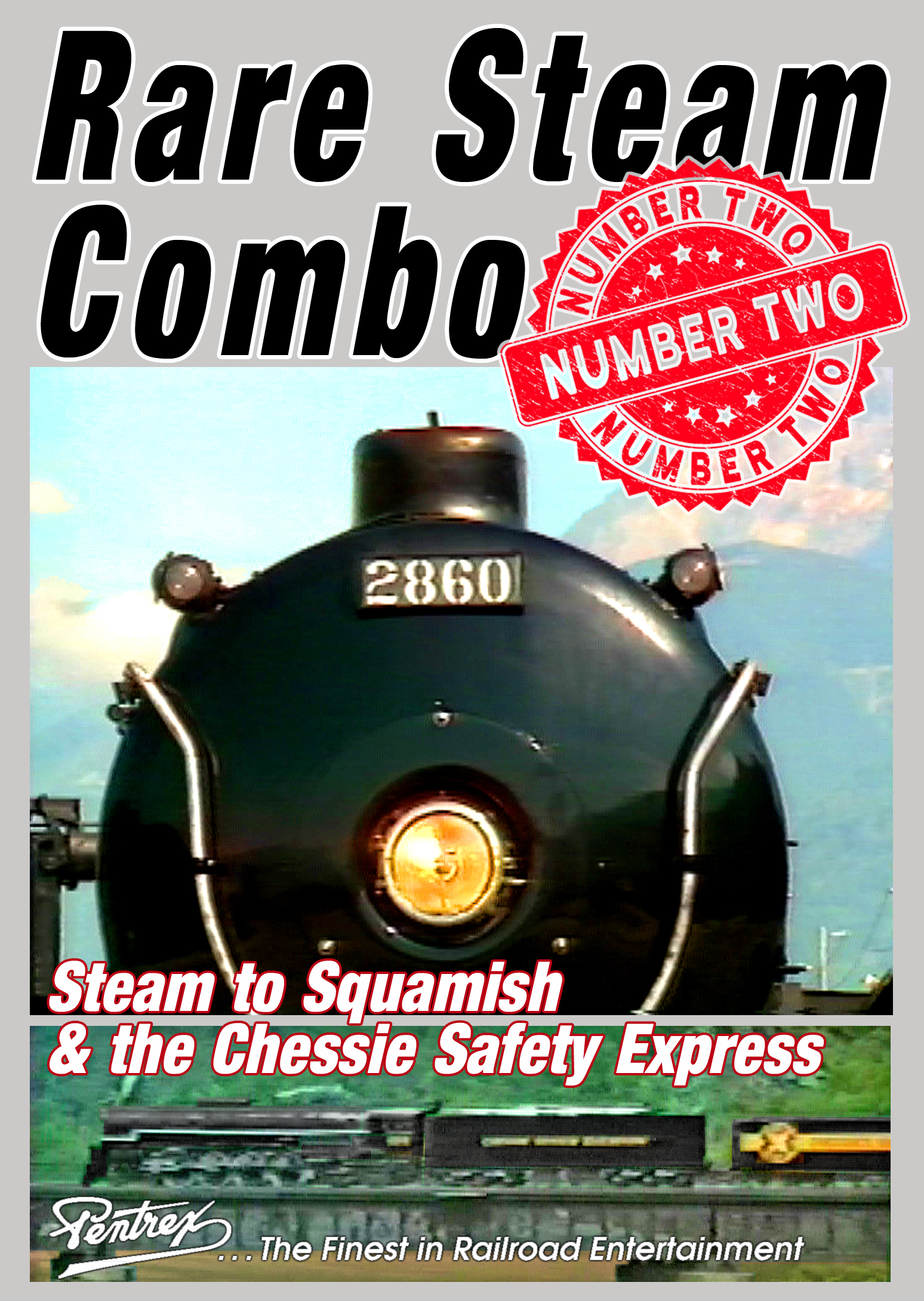 Rare Steam Combo 2 Steam to Squamish and 614 Chessie Safety Express DVD ...